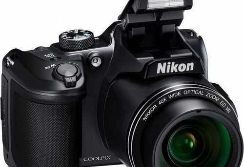 Фотоаппарат Nikon Coolpix B500, черный