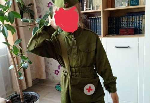 Детский военный костюм медицинской сестры
