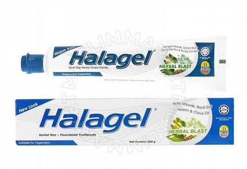 Зубная паста гелевая Halagel - Herbal Blast (травы