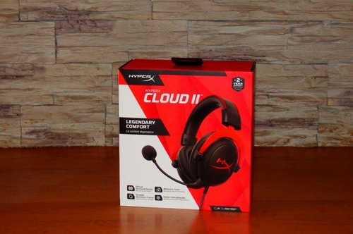 Игровые наушники HyperX Cloud II Red