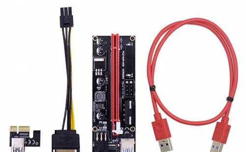 Райзер PCI-E VER 006S и 009S plus Новые