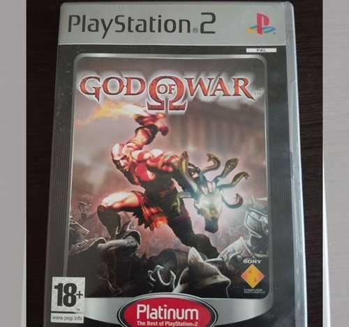 Игра God of war PlayStation 2 лицензия