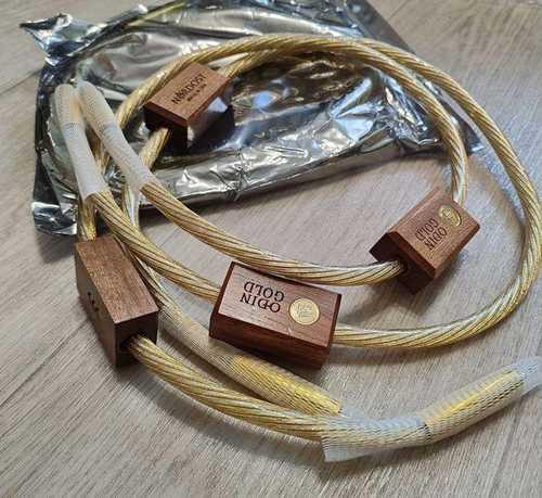 Межблочный кабель Nordost odin Gold RCA -1,0м пара