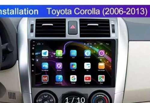 Магнитола дла Toyota Corolla e-140 e-150 2005-13