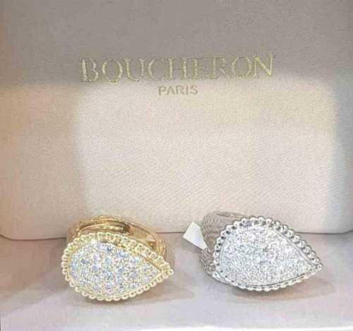 Кольцо Boucheron, золото, бриллианты 1,27 ct