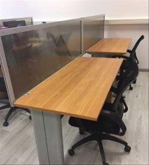 Компьютерный и письменный стол бу, офисный шкаф бу
