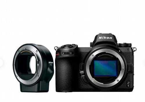 Nikon Z6 c FTZ Адаптер