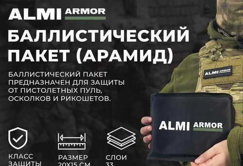 Баллистический пакет Almi Armor боковой 15х20 см
