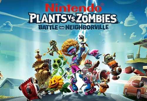 Plants vs. Zombies : Битва за Нейборвиль -Nintendo