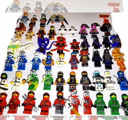 Lego Ninjago минифигурки