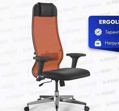 Кресло Метта Ergolife Sit 10 1257667, хром, 2D, о