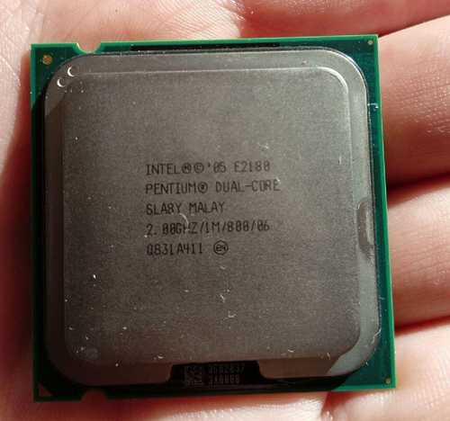 Процессорintel Pentium Dual-Core E2180