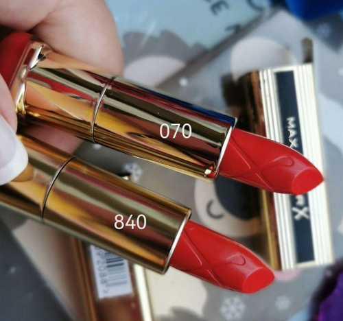 Помады Max Factor, Maybelline, Seventeen, Relouis