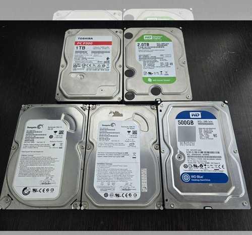 Жёсткий диск для пк 3.5 80-2000Gb(2Tb)