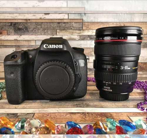 Canon EOS 7D kit EF 24-105mm 4L IS USM (A468)