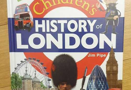 Книга на английском языке История Лондона