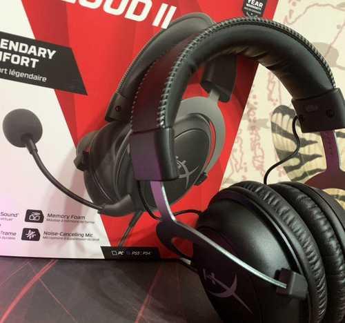 Игровые наушники hyperx cloud 2