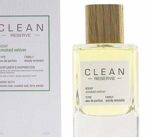 Clean Smoked Vetiver парфюмерная вода 100 мл