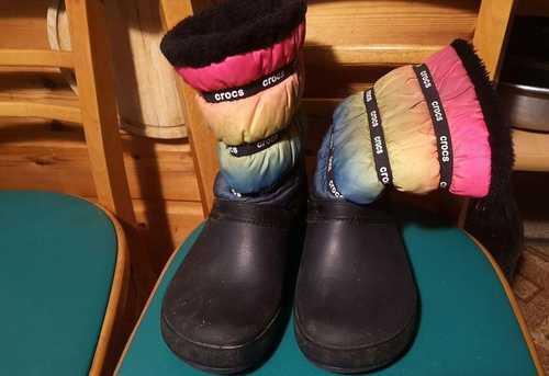 Crocs сапоги w7