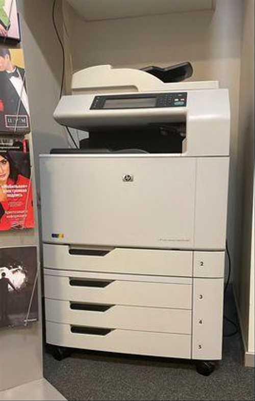 Лазерный мфу HP Color LaserJet CM6030f MFP(CE665A)