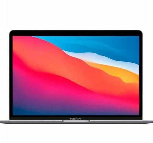 Ноутбук apple macbook air 13 m1/8/256gb space gray (mgn63)