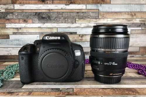 Canon 700D kit EF-S 17-85mm 4-5.6 IS USM (A396)