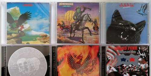 Budgie,Grand Funk, CD, сд диски