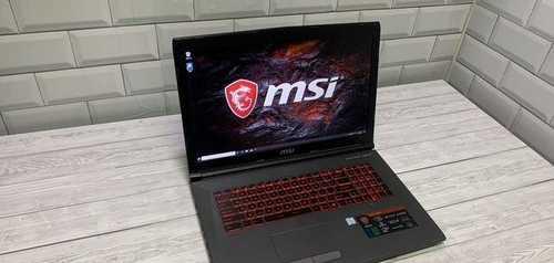 MSI 17.3" / i5-7300HQ / 8Gb / SSD / GTX 1050