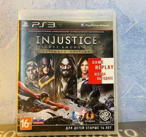 Injustice gods among us ultimate edition ps3