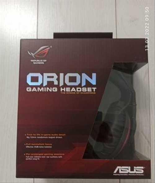 Гарнитура asus ROG Orion (новая в коробке)