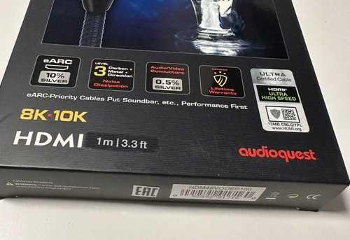 Hdmi кабель AudioQuest hdmi Vodka 48G eARC Braid