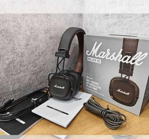 Наушники Marshall Major 4 Brown FCO