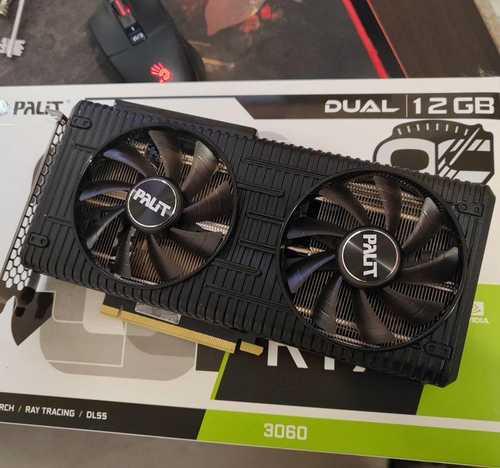 Видеокарта Palit GeForce RTX 3060 Dual OC