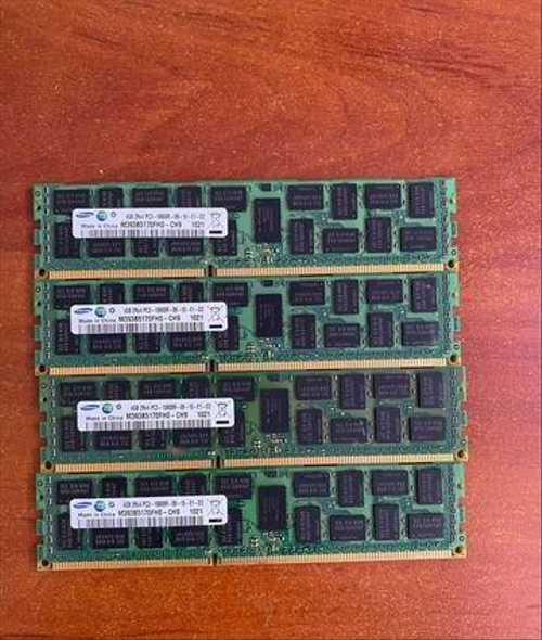 Оперативная память DDR3 4GB Samsung