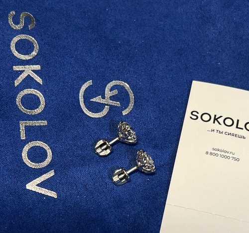 Серьги sokolov