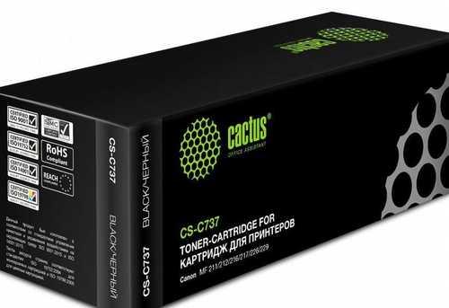 Картридж лазерный Cactus CS-C737 737 черный (2400с