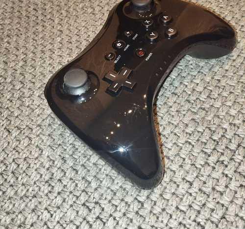 Геймпад Pro Controller для Nintendo Wii U Черный