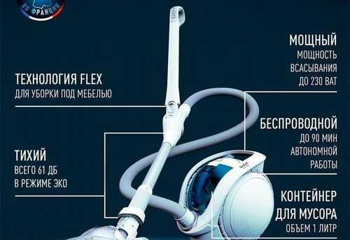 Беспроводной пылесос Tefal IQ7767EA Франция