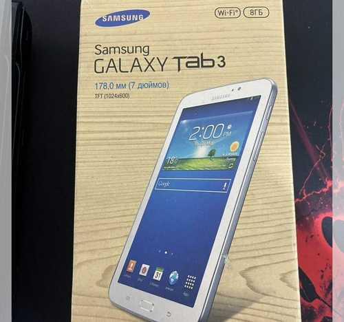 Планшет Samsung galaxy tab 3