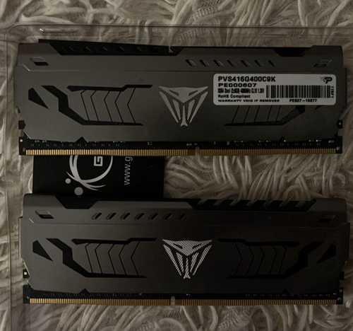 Оперативная память DDR4 8GB Patriot Viper 4000MHZ