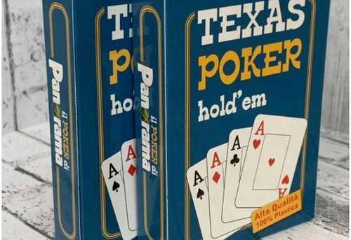 Пластиковые игральные карты Texas Poker Holdem