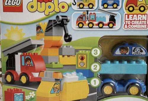 Lego duplo мои первые машинки