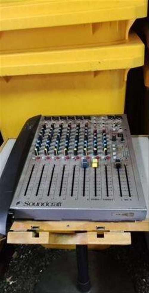 Микшерный пульт soundcraft spirit E6