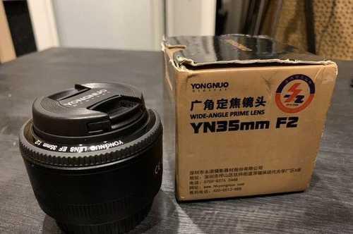 Youngnuo YN35mm F2.0 Canon EF