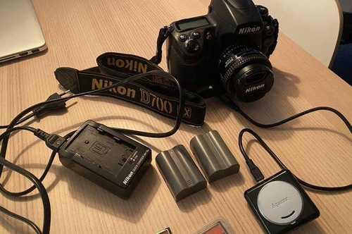Фотоаппарат nikon d700 + объектив nikon 50mm 1:4D