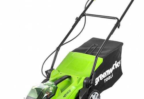 Газонокосилка аккумуляторная Greenworks G40LM35 25