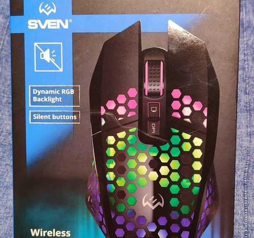 Тихая беспроводная мышь sven RX-G940W