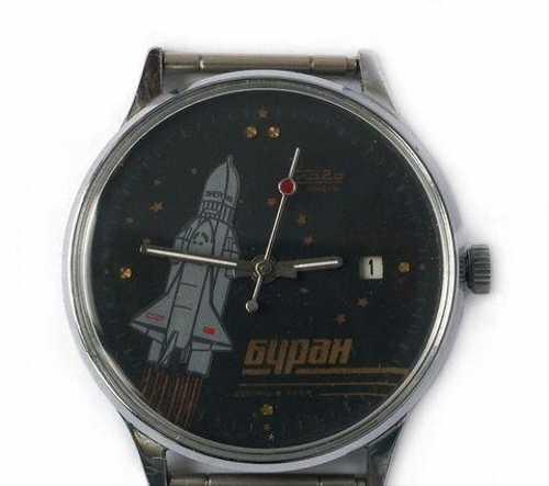 Часы Слава Буран Энергия 1980е СССР slava Buran