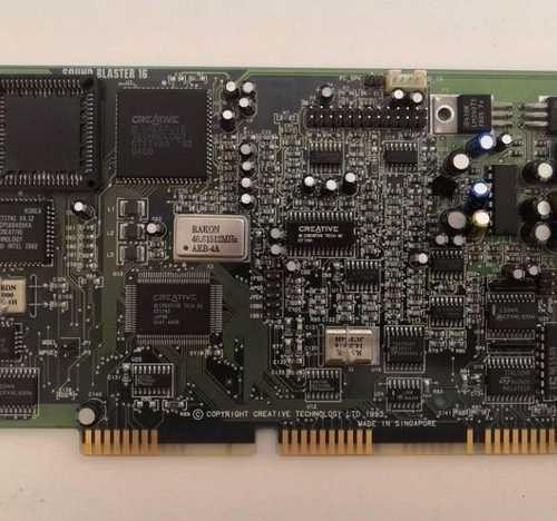 Звуковая карта Creative CT2740, 16-bit ISA