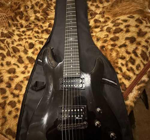 Электрогитара schecter sgr c7 blck